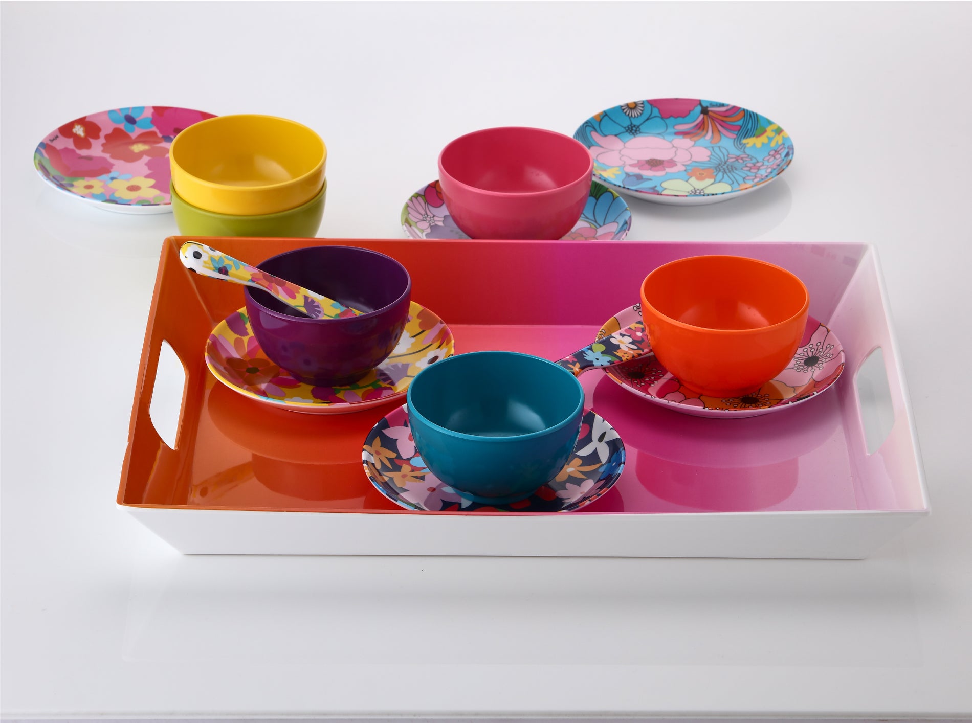 Garden Florals Spreader Set - French Bull