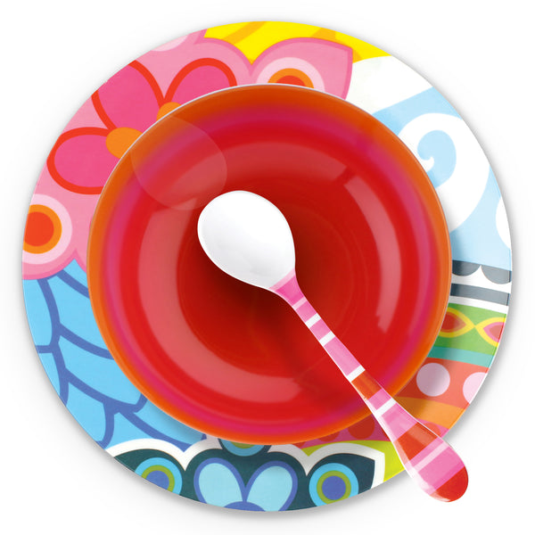 Pink Ombre Pasta Bowl - French Bull