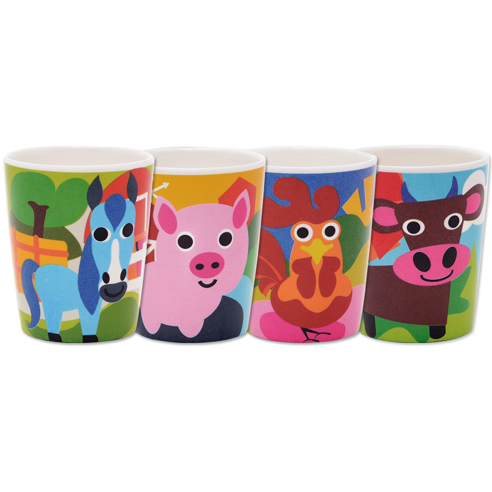 Farm Kids Juice Cup Set - French Bull