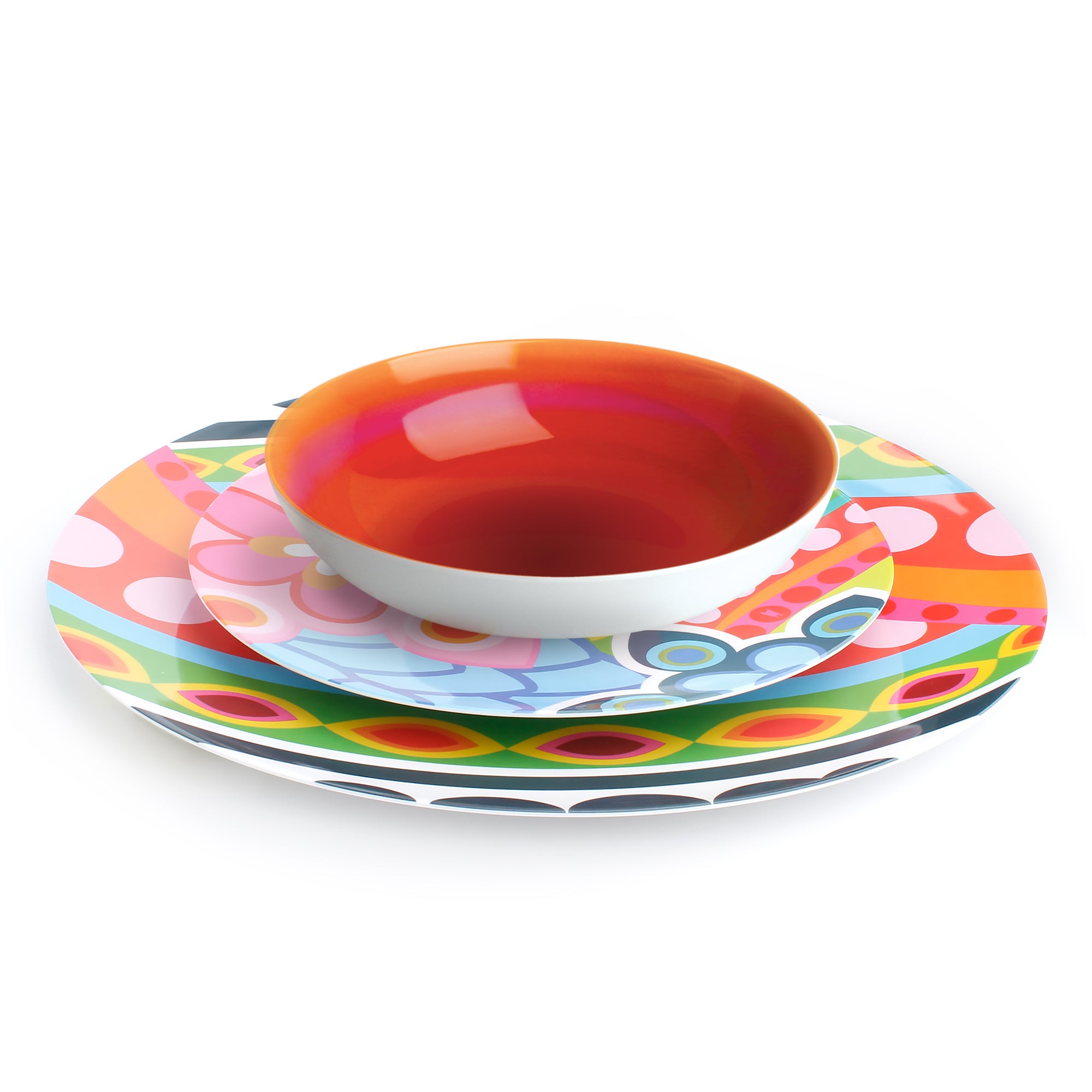 Pink Ombre Pasta Bowl - French Bull