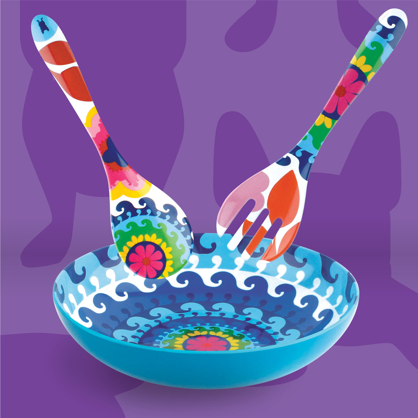 Sus Salad Server Set – French Bull